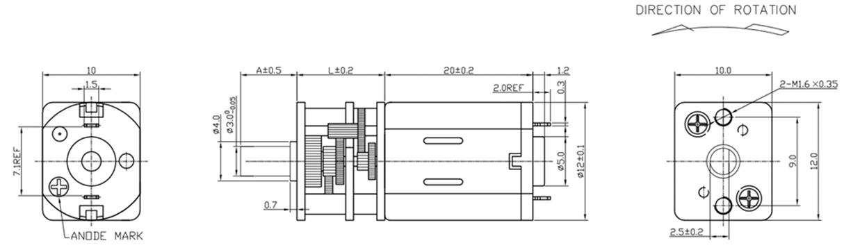 Open-frame Small Gearbox With N30 Motor, Closed-frame Gearhead.