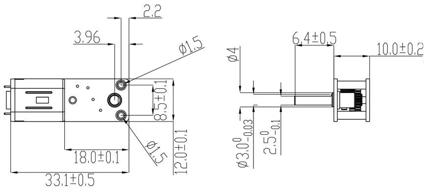 N20 Micro Worm Gear Motor