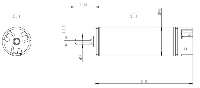 Small Brushless DC Motor