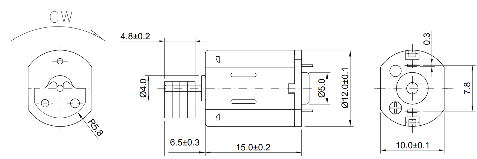 N20 Brushed Vibration Motor-INEED Electrionics