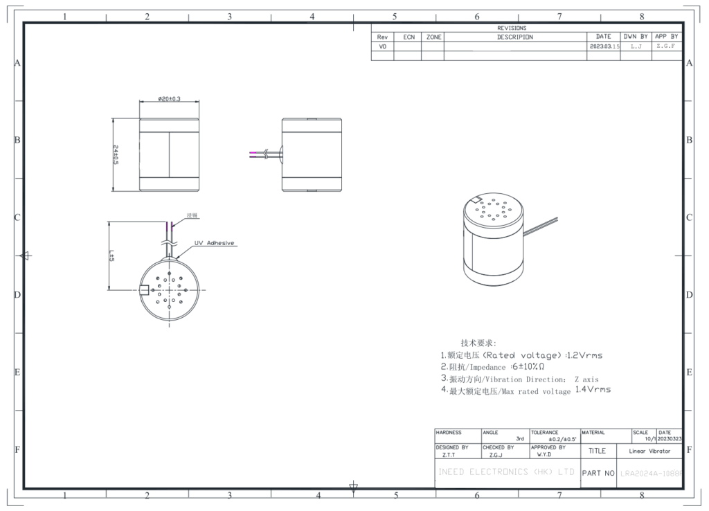 Ultra-Wideband Linear Motor 2024 | INEED Motors